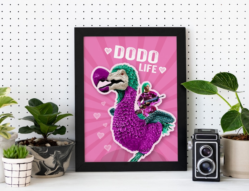 Dodo Life Poster, Ark Survival Evolved, Game Decor, Video Game Art ...