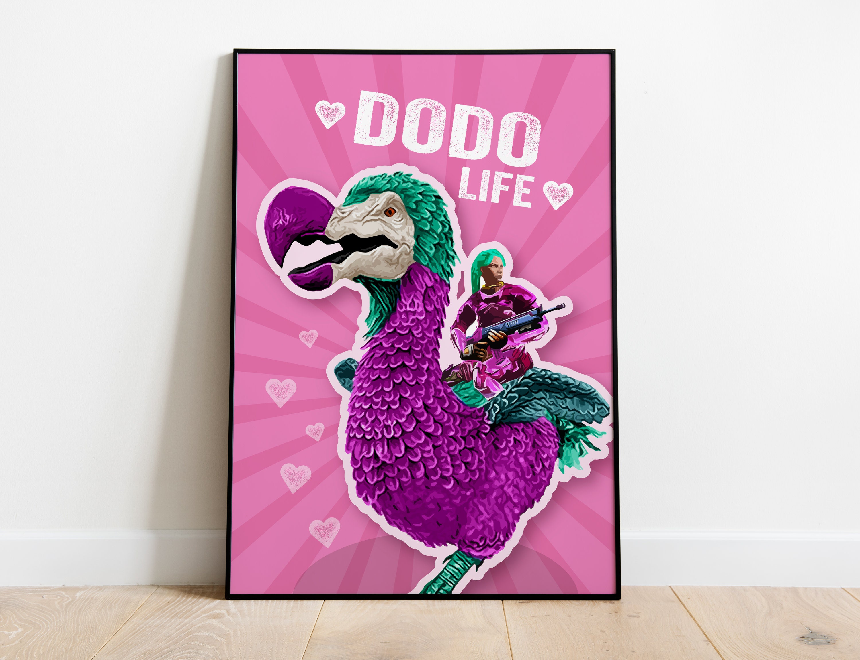 Dodo Life Poster, Ark Survival Evolved, Game Decor, Video Game Art ...