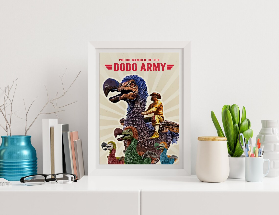 Dodo Army Poster Ark Survival Evolved Game Poster Video Game Art ...