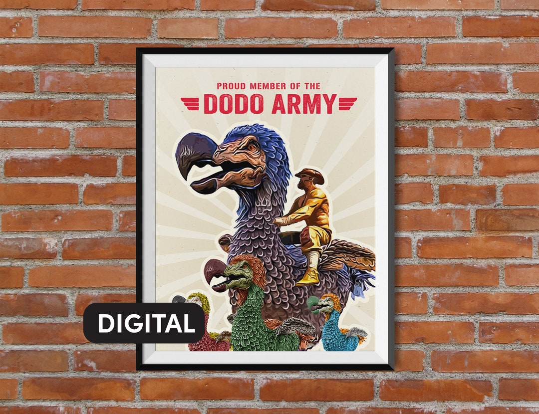 Dodo Army Poster, Ark Survival Evolved, Digital Download, Instant ...