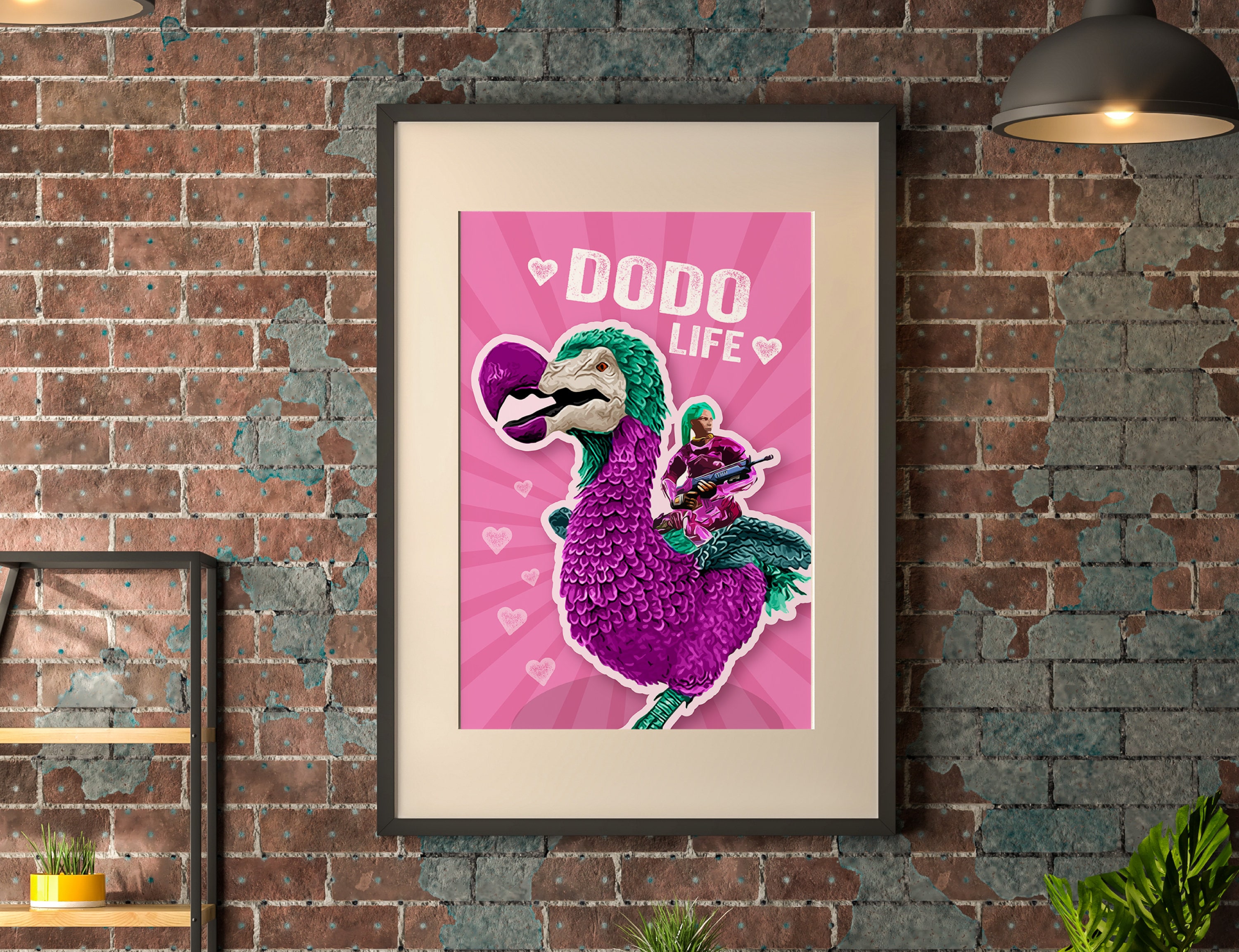 Dodo Life Poster, Ark Survival Evolved, Game Decor, Video Game Art ...