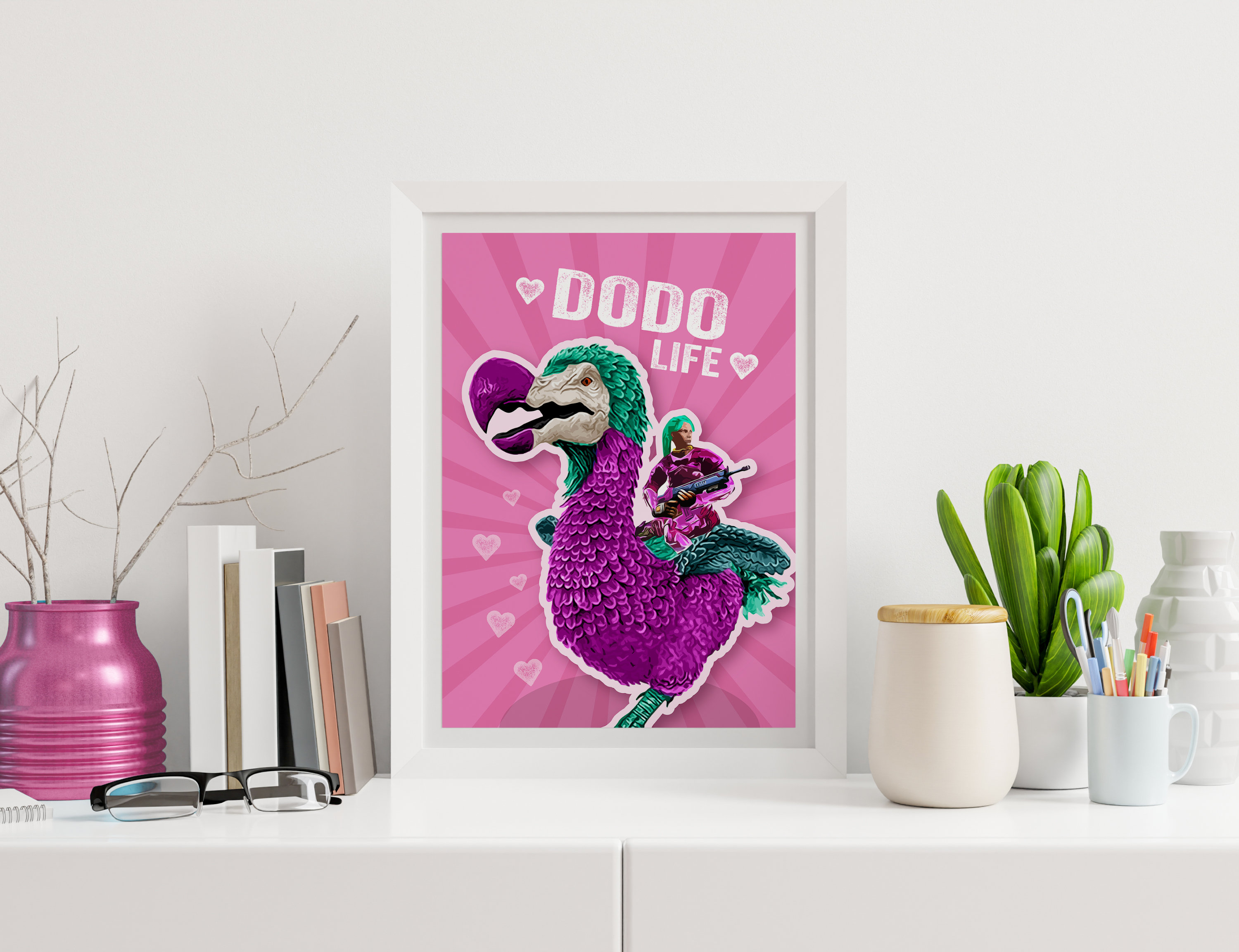 Dodo Life Poster, Ark Survival Evolved, Game Decor, Video Game Art ...