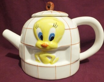 Vintage WB Tweety Bird Tea Party Warner Brothers Store MIB - Etsy