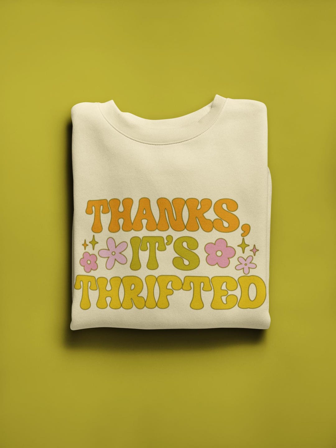 Thanks, It's Thrifted SVG PNG File Digital Download - Etsy