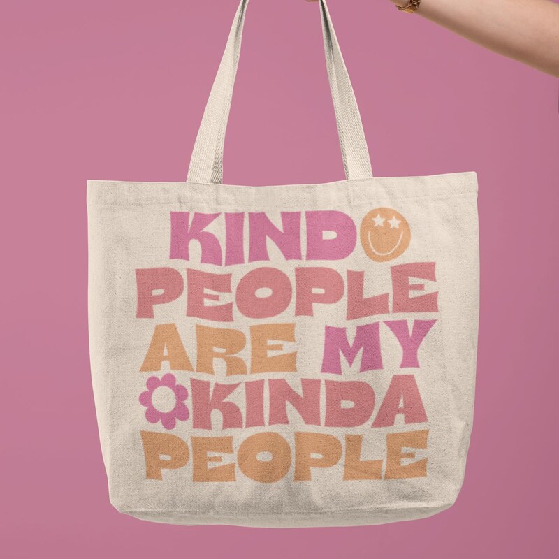 Kind People Tote - Etsy