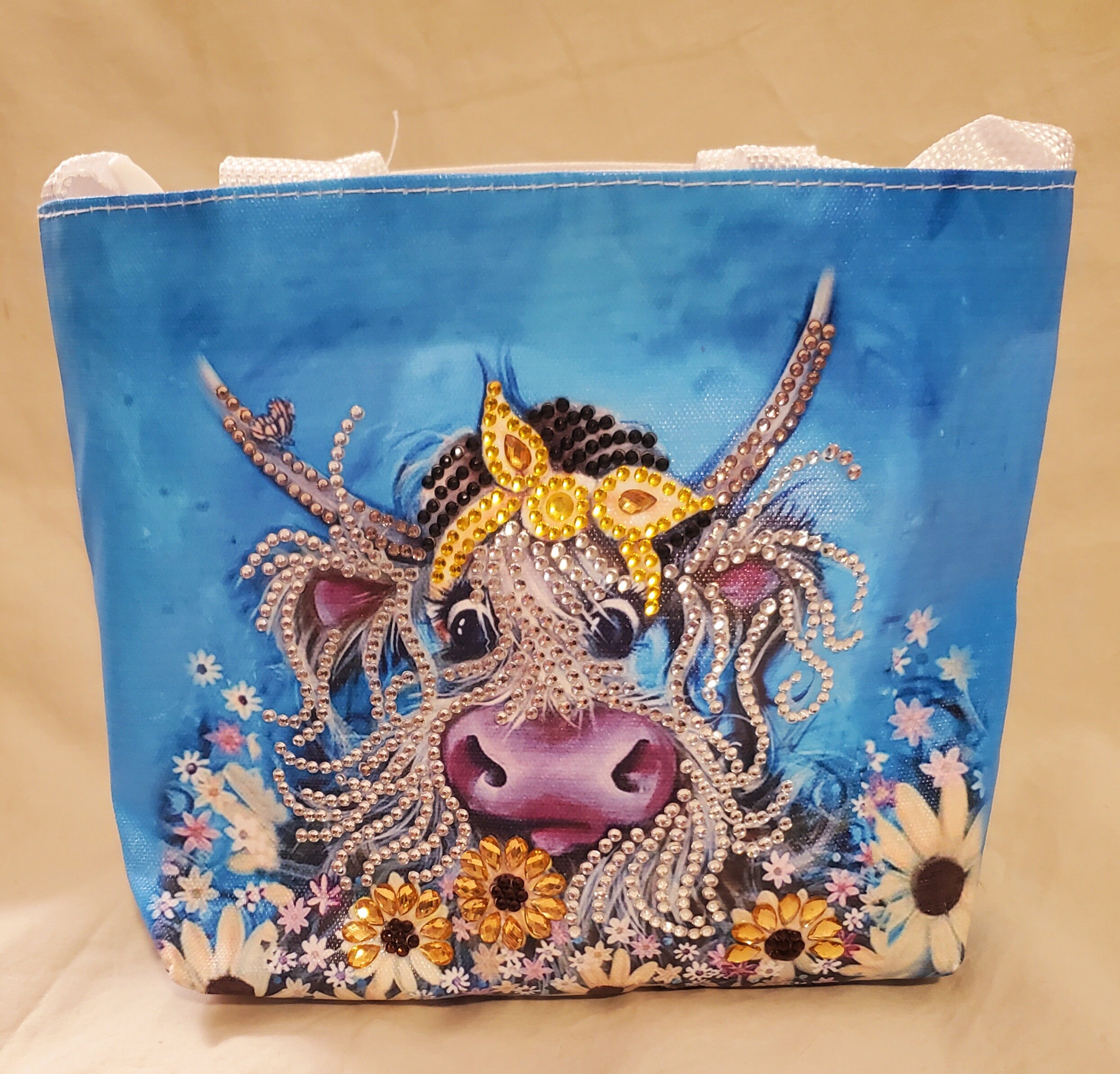 Princess Cow Kids Completed Diamond Painting Shoulder Bag - Etsy