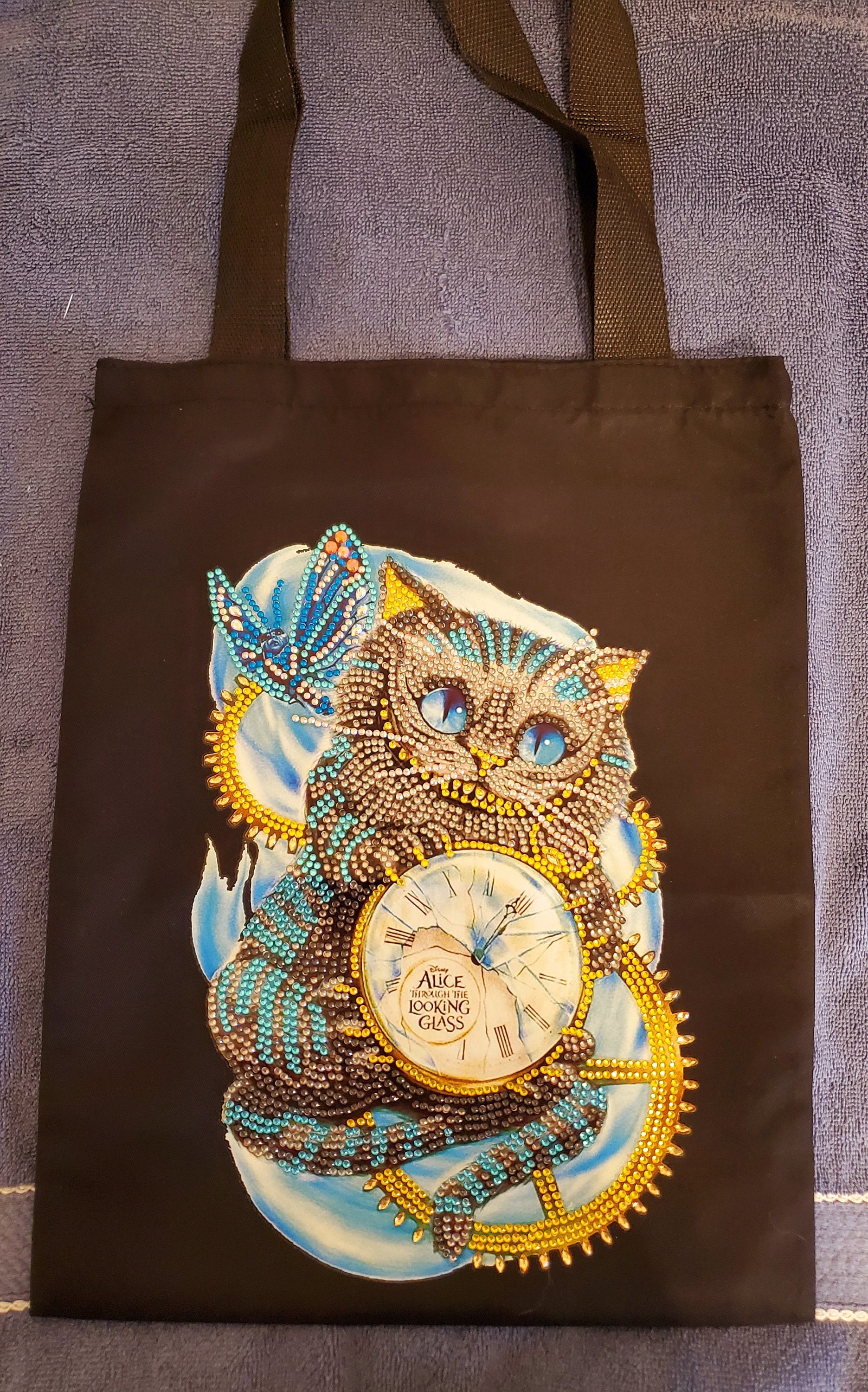 Cheshire Cat Tote Bag- Cheshire Cat Reusable Bag- Cheshire Cat Shoulder ...