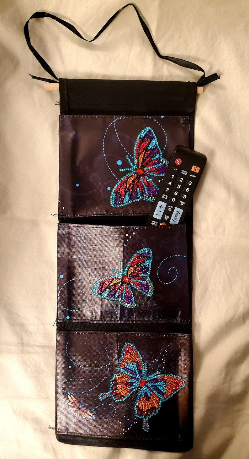 Butterfly Storage/organizer Bag in Black - Etsy