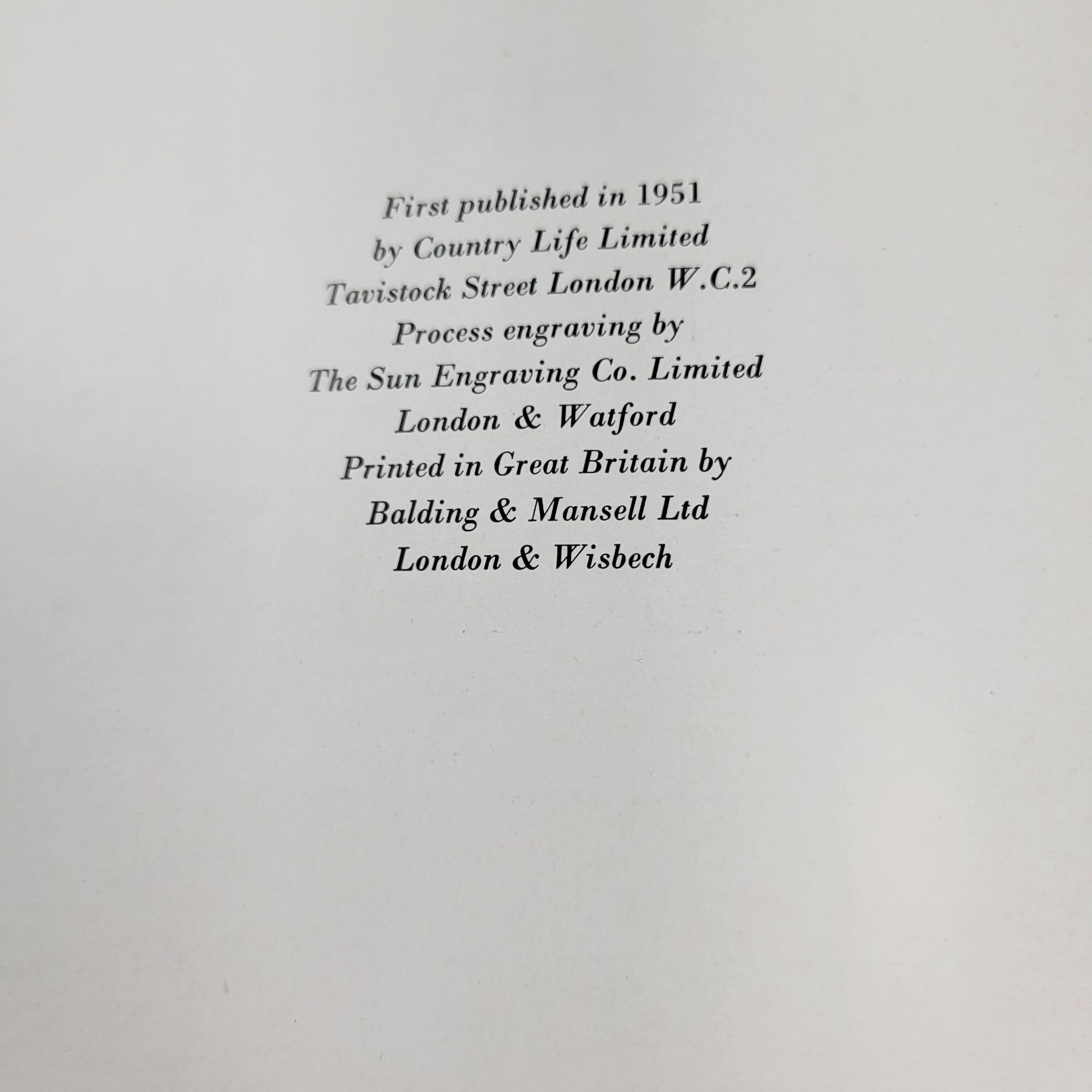 Country Life Picture Book of London 1951 John Codrington - Etsy