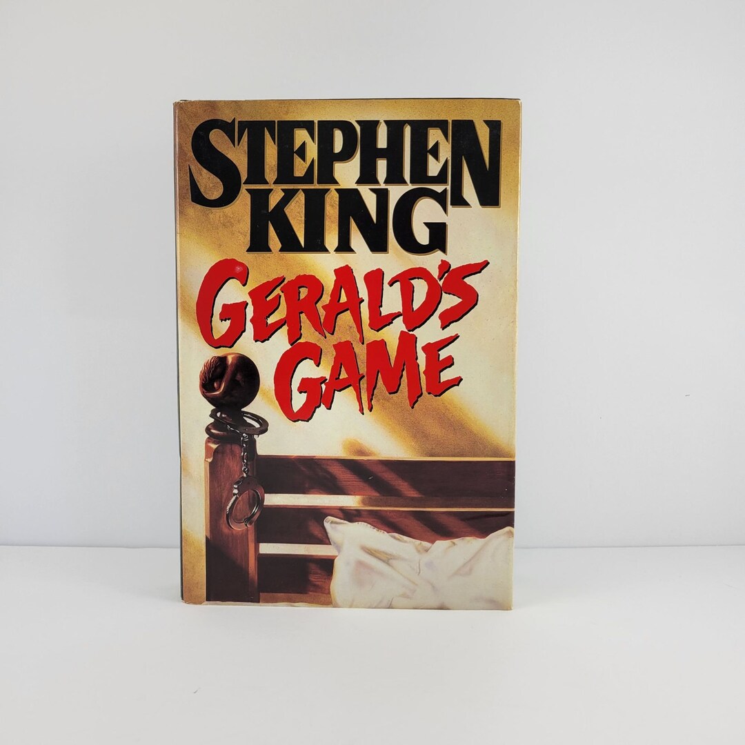 Stephen King Gerald's Game Vintage 1992 BCE - Etsy
