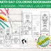 Printable Earth Day Coloring Bookmarks | Earth Day Activities for Kids ...