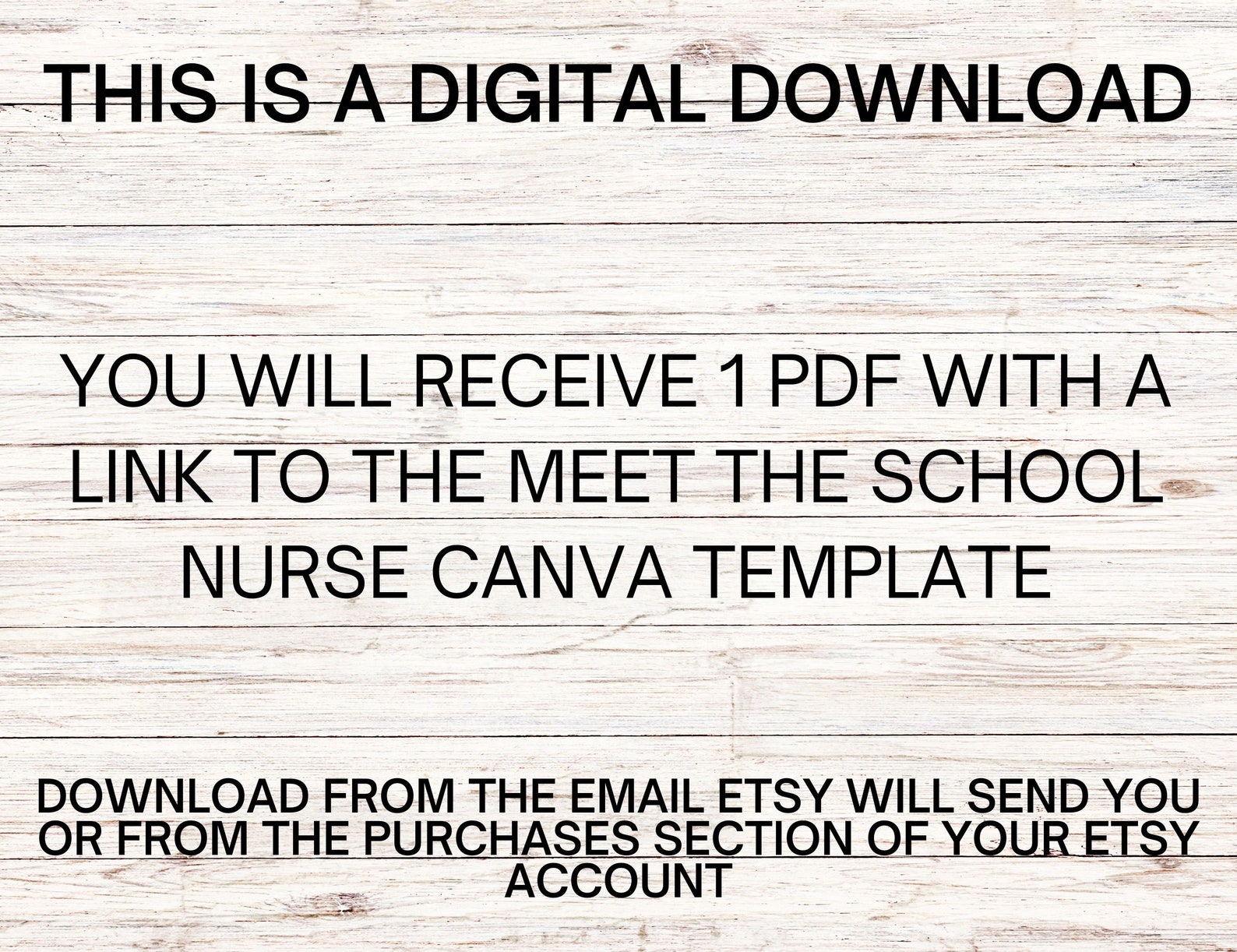 Meet the School Nurse Template | Back to School Printable Welcome ...