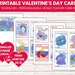 Personalizable Under the Sea Kids Valentine Cards | Set of 12 + Teacher ...