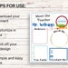 Neutral Meet the Teacher Template Back to School Printable Welcome ...