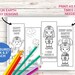 Printable Earth Day Coloring Bookmarks Earth Day Activities for Kids ...