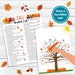 Editable Fall Bucket List | Printable Autumn Bucket List | Fall Bucket ...