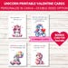 Personalizable Under the Sea Kids Valentine Cards Set of 12 Teacher ...