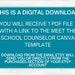 Meet the School Counselor EDITABLE Template | Customizable Meet Your ...
