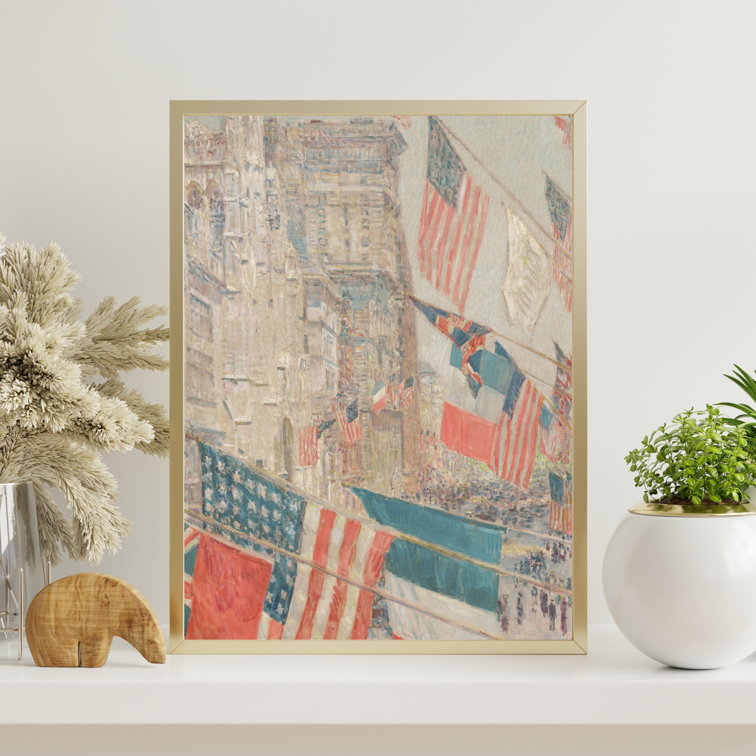 Vintage 4th of July Printable, National Anthem, Watercolor Flag ...