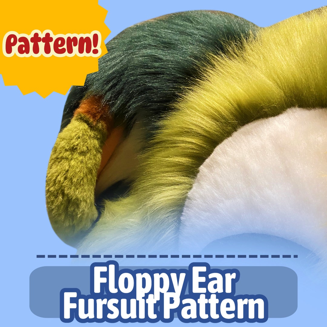 Fursuit Floppy Ear Pattern - Etsy