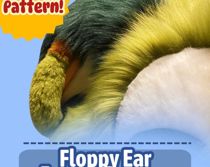 Fursuit Floppy Ear Pattern - Etsy