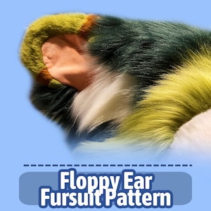 Fursuit Floppy Ear Pattern - Etsy
