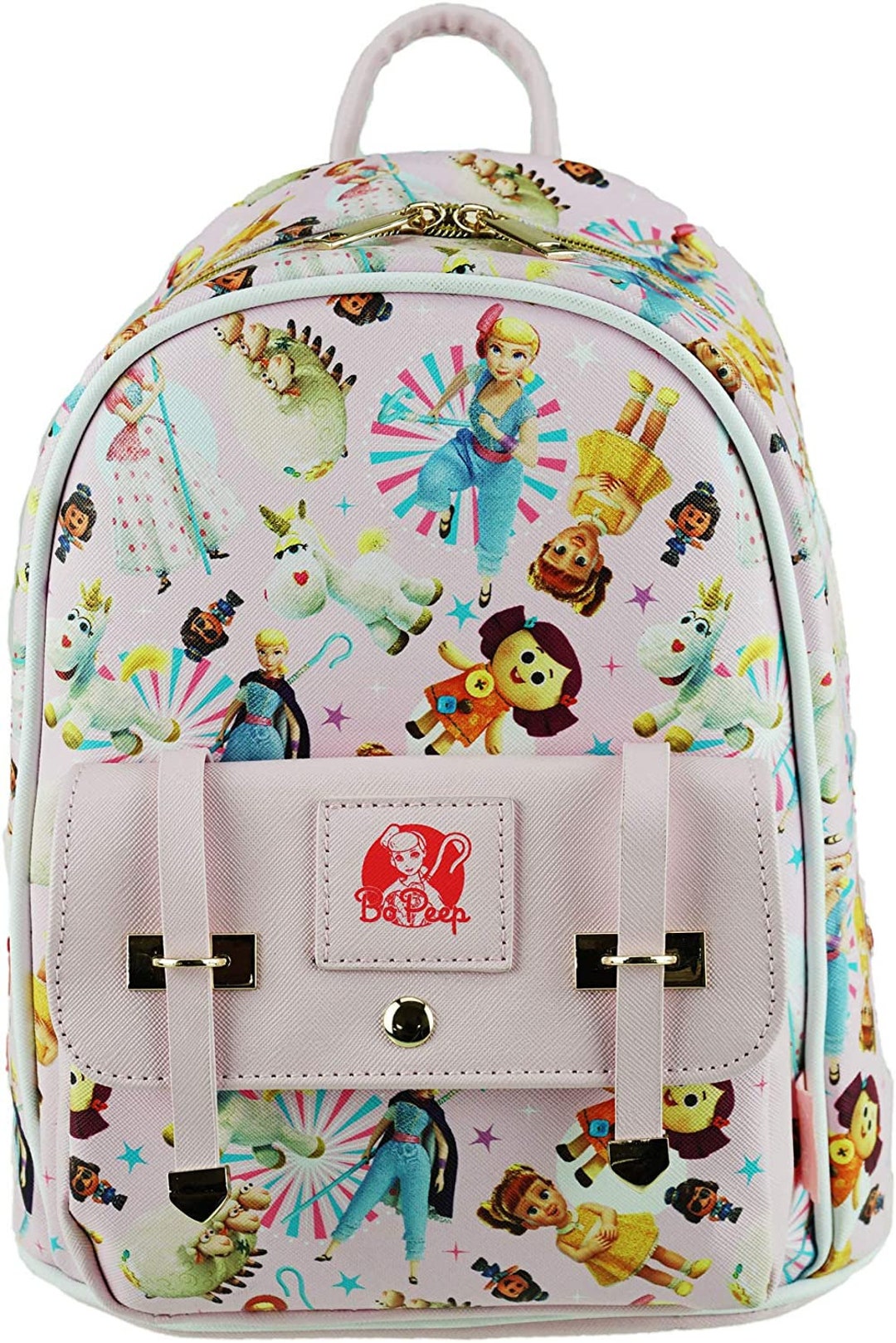 Personalized Disney Toy Story 4 Bo Peep and Friends 11 Faux Leather ...