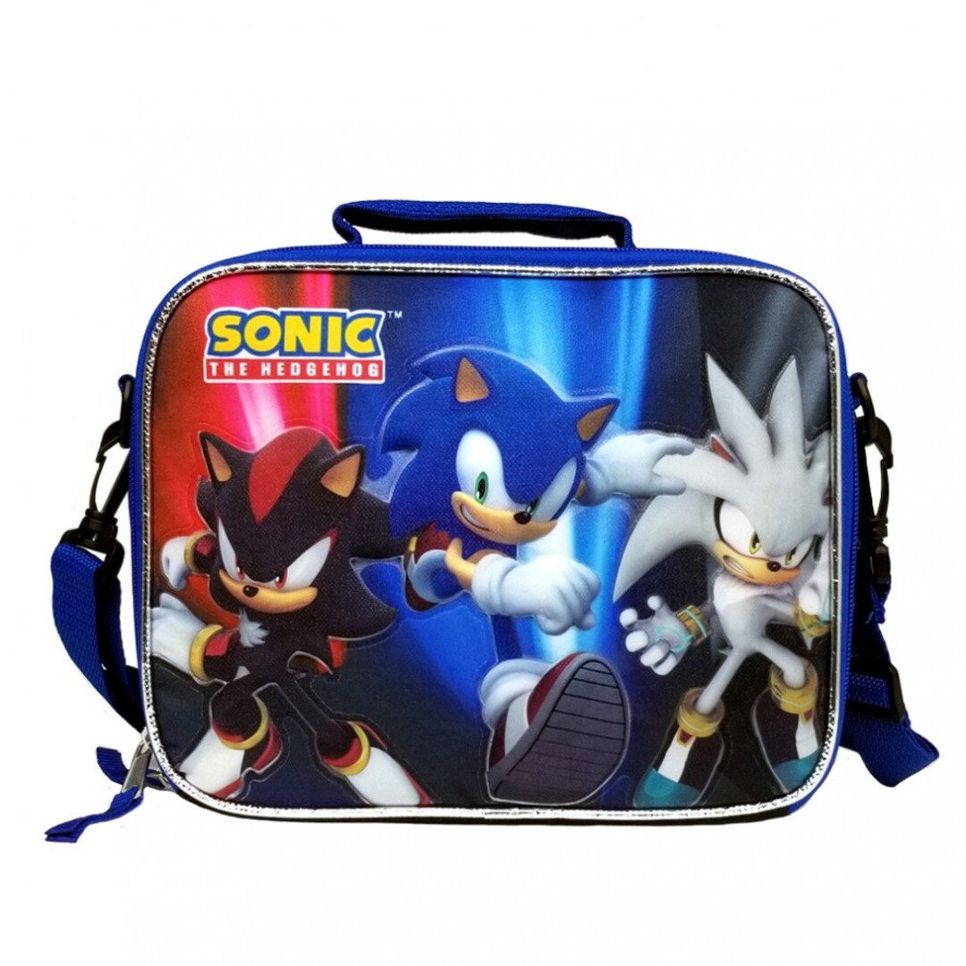 Personalized Sonic the Hedgehog Team Lunch Bag With Strap - Etsy