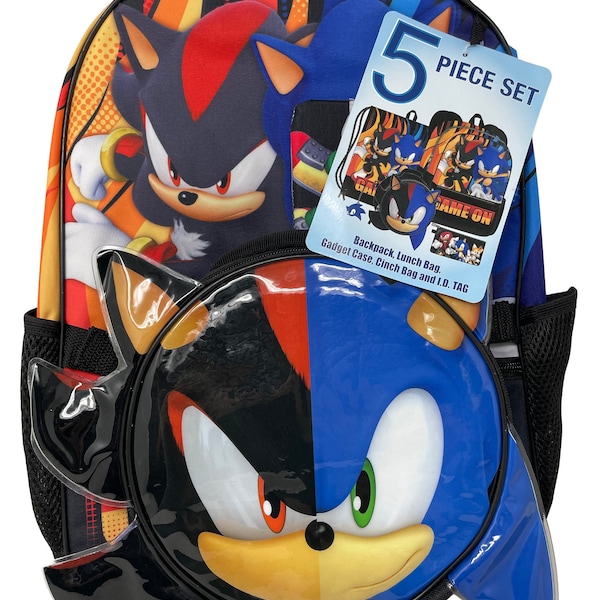 Shadow the Hedgehog Backpack - Etsy