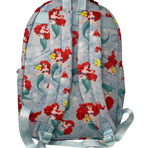 Personalized Disney the Little Mermaid Ariel Backpack With Laptop ...