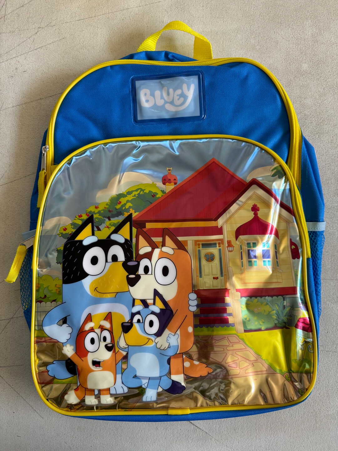 Personalized Accessory Innovations Bluey 16 Canvas Large School ...