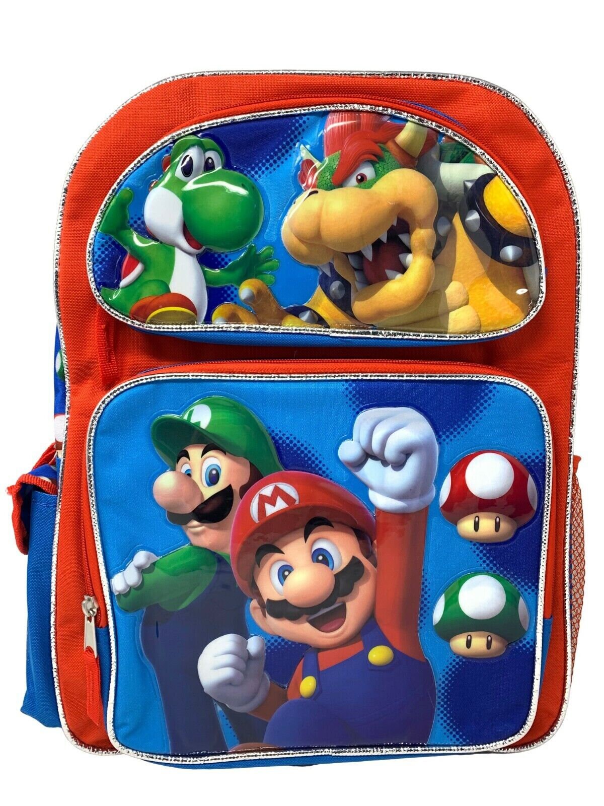 Personalized Super Mario Bros 16 Inches 3D Large School - Etsy