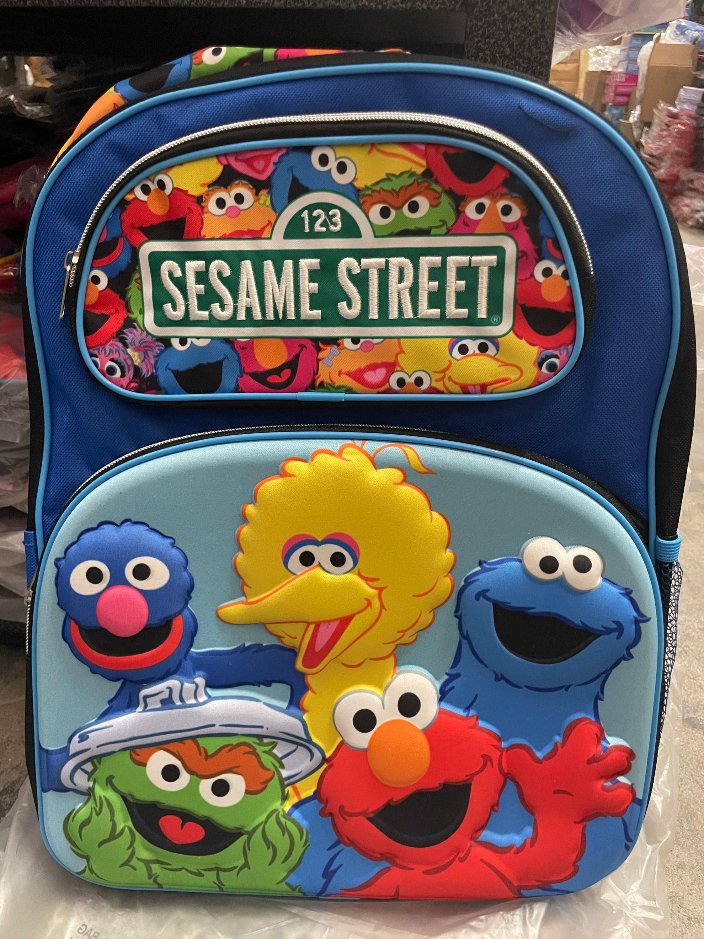 Elmos World Vintage Sesame Street Sleeping Bag year 2000 Jim Henson ...