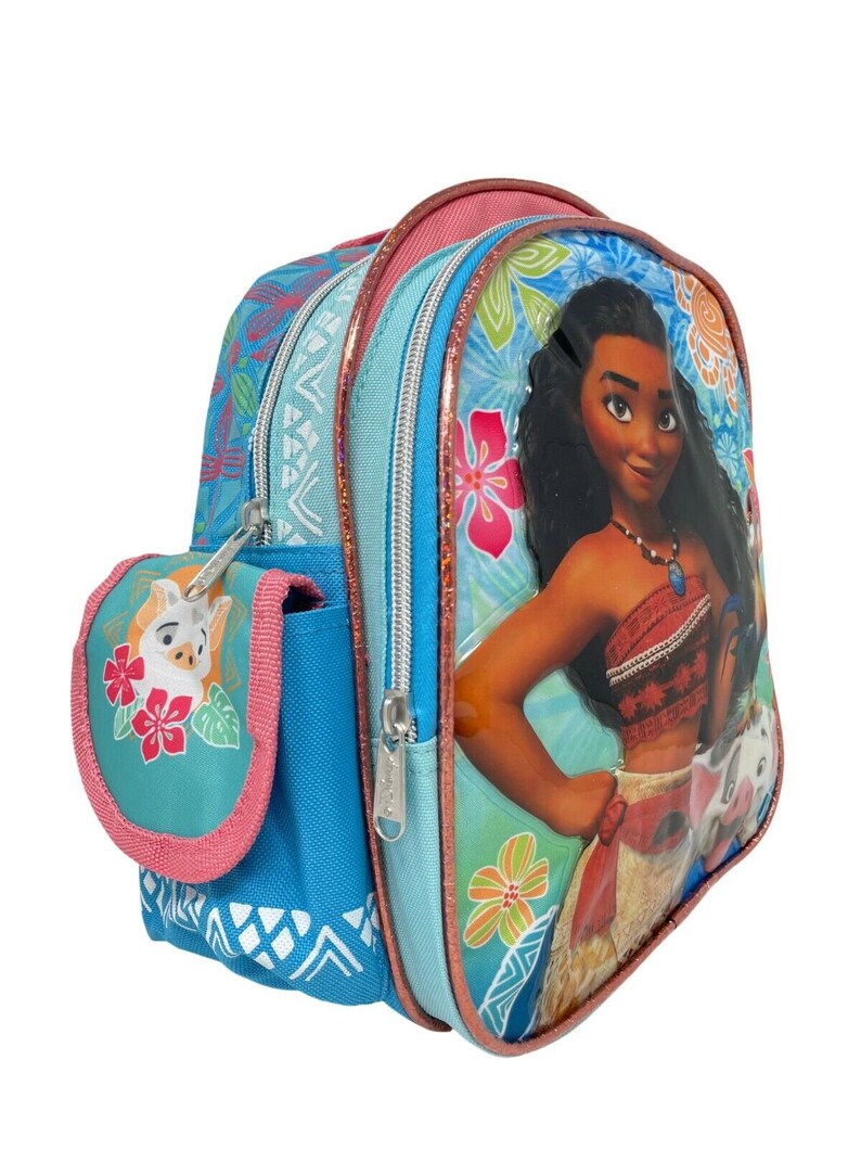 Personalized Disney Moana Adventurous Girls 10 Toddler Small Backpack ...