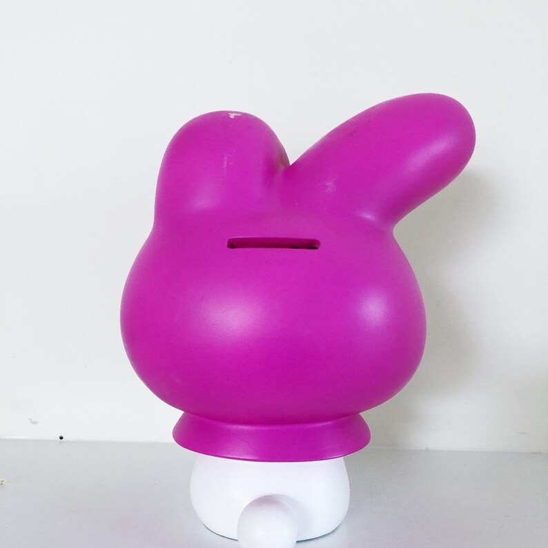 Sanrio My Melody Rare Vintage Large Ceramic Piggy Bank 7 Inches Tall ...