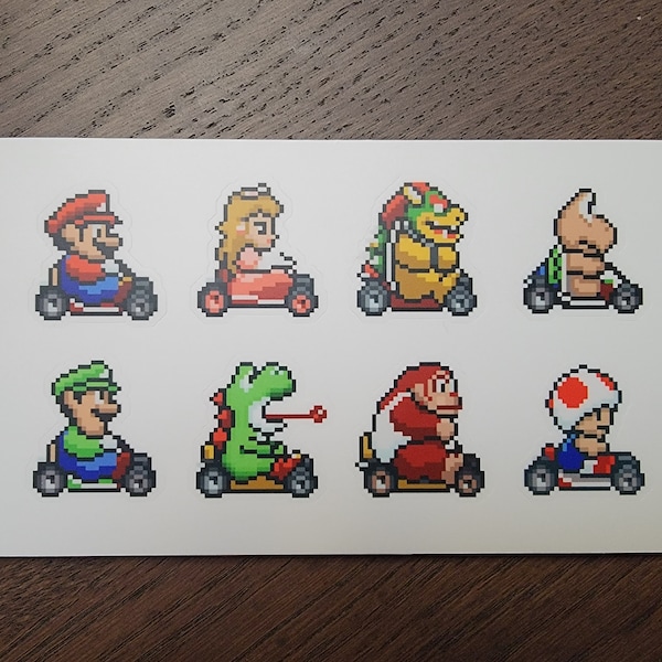 Mario Kart Sheets - Etsy