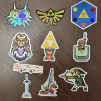 Zelda Deco Sticker Sheet - Etsy