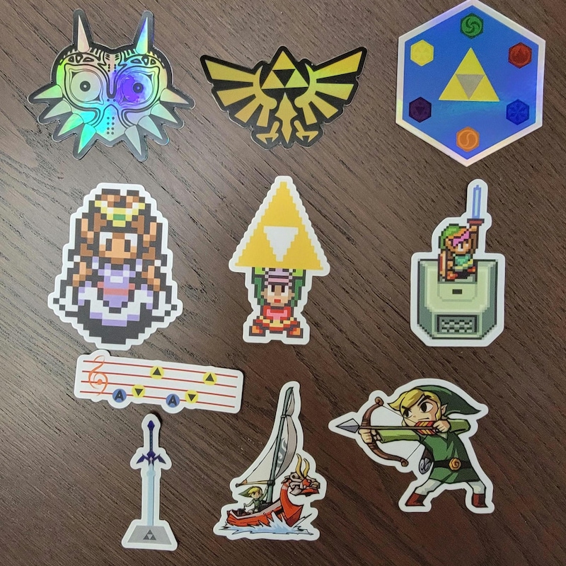 Zelda Stickers - Etsy UK