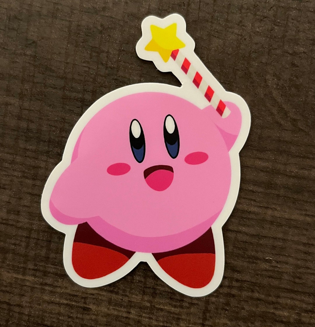 Kirby Sticker - Etsy