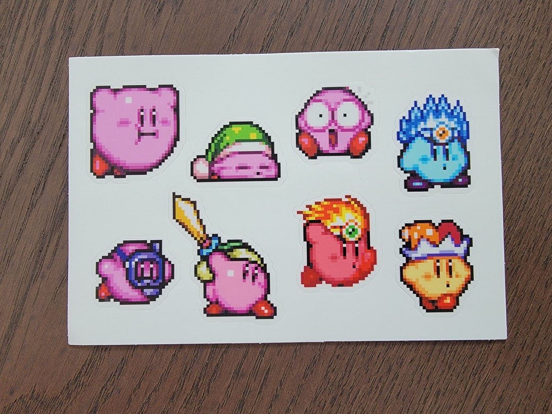 Pink Puffball Sticker Sheet - Etsy