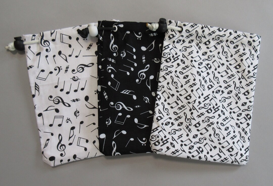 Music Note Dice Bags - Etsy