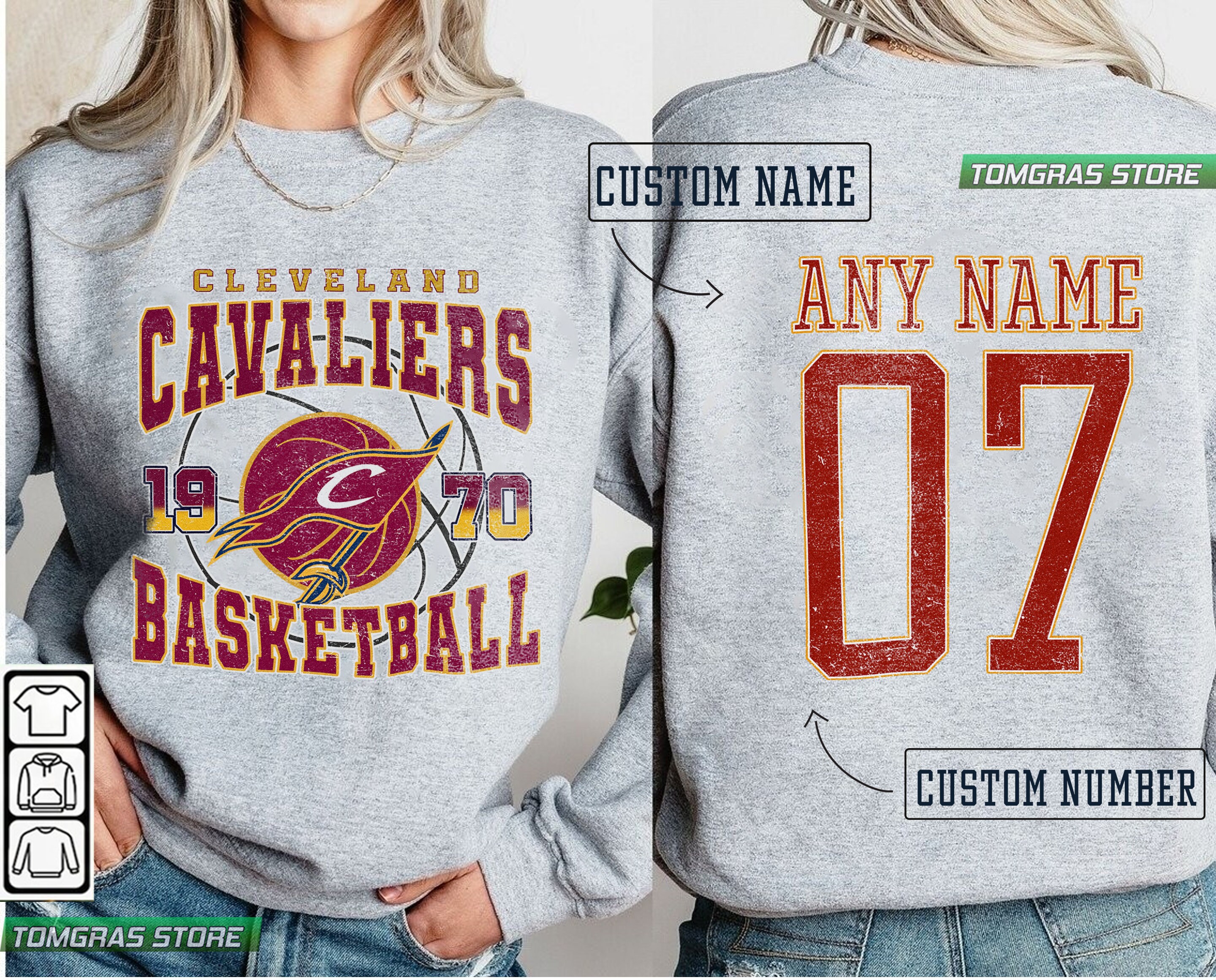 Custom Vintage Cleveland Cavaliers Basketball 90s Bootleg - Etsy