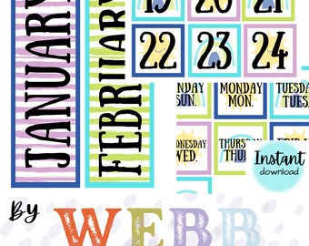 Pocket Chart Insert - Etsy