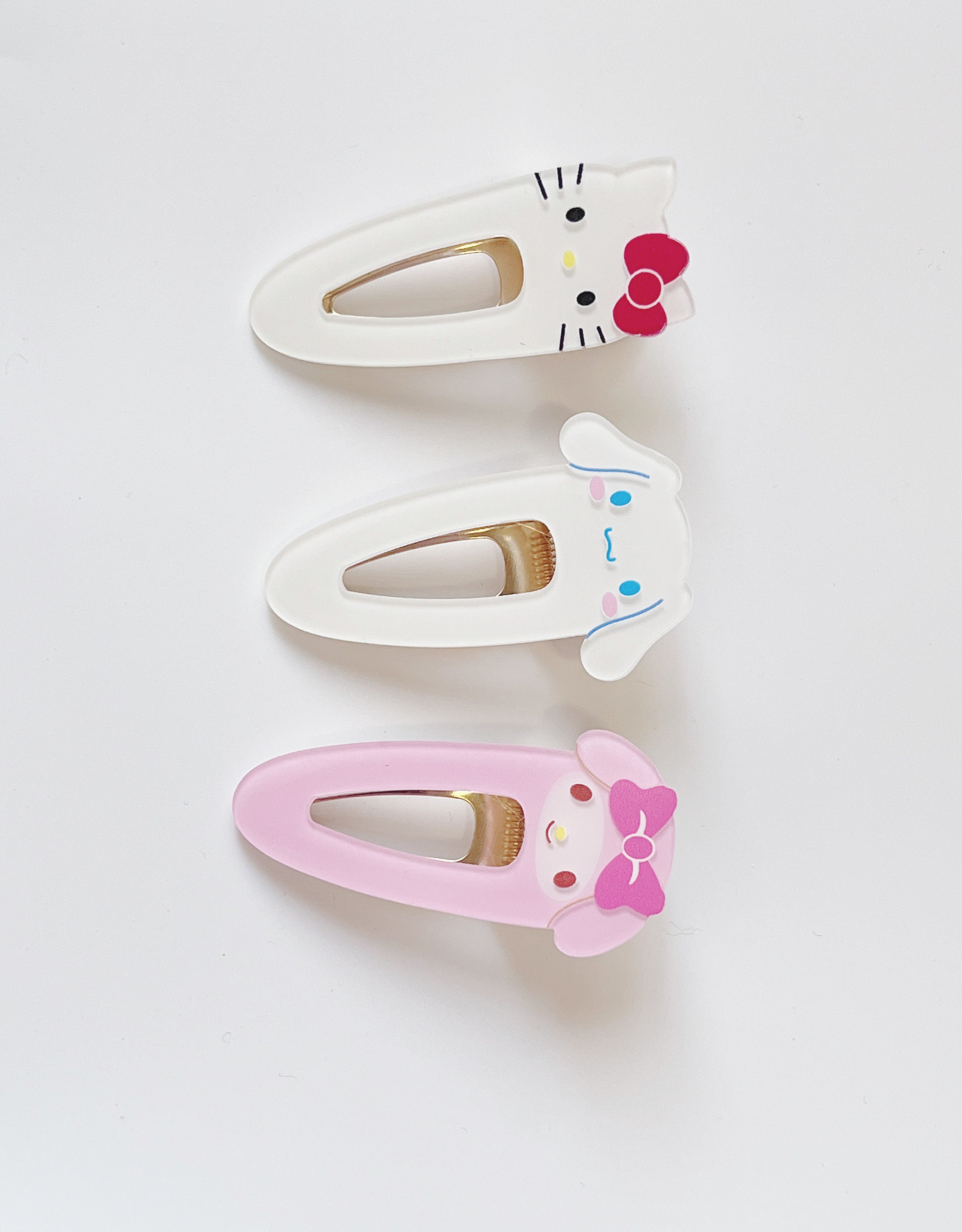 Sanrio Hair Clips Cute Barrettes Japanese Cartoon Hair - Etsy