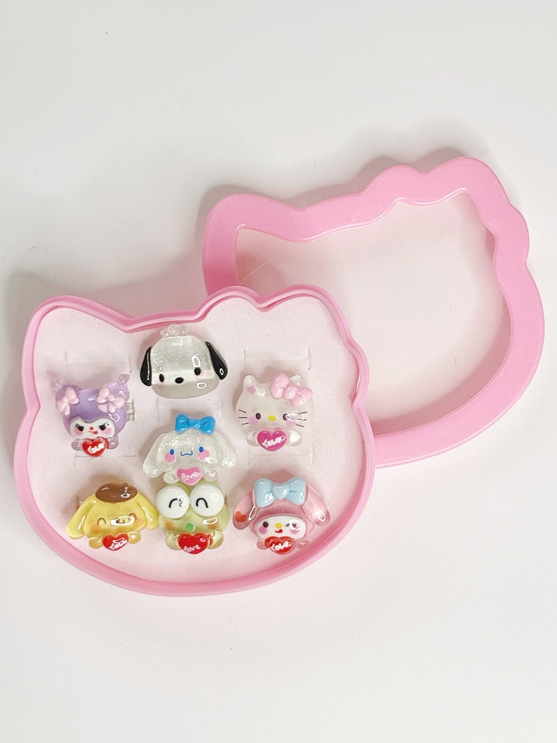 Sanrio Rings Adjustable Ring Statement Ring Unique Ring - Etsy