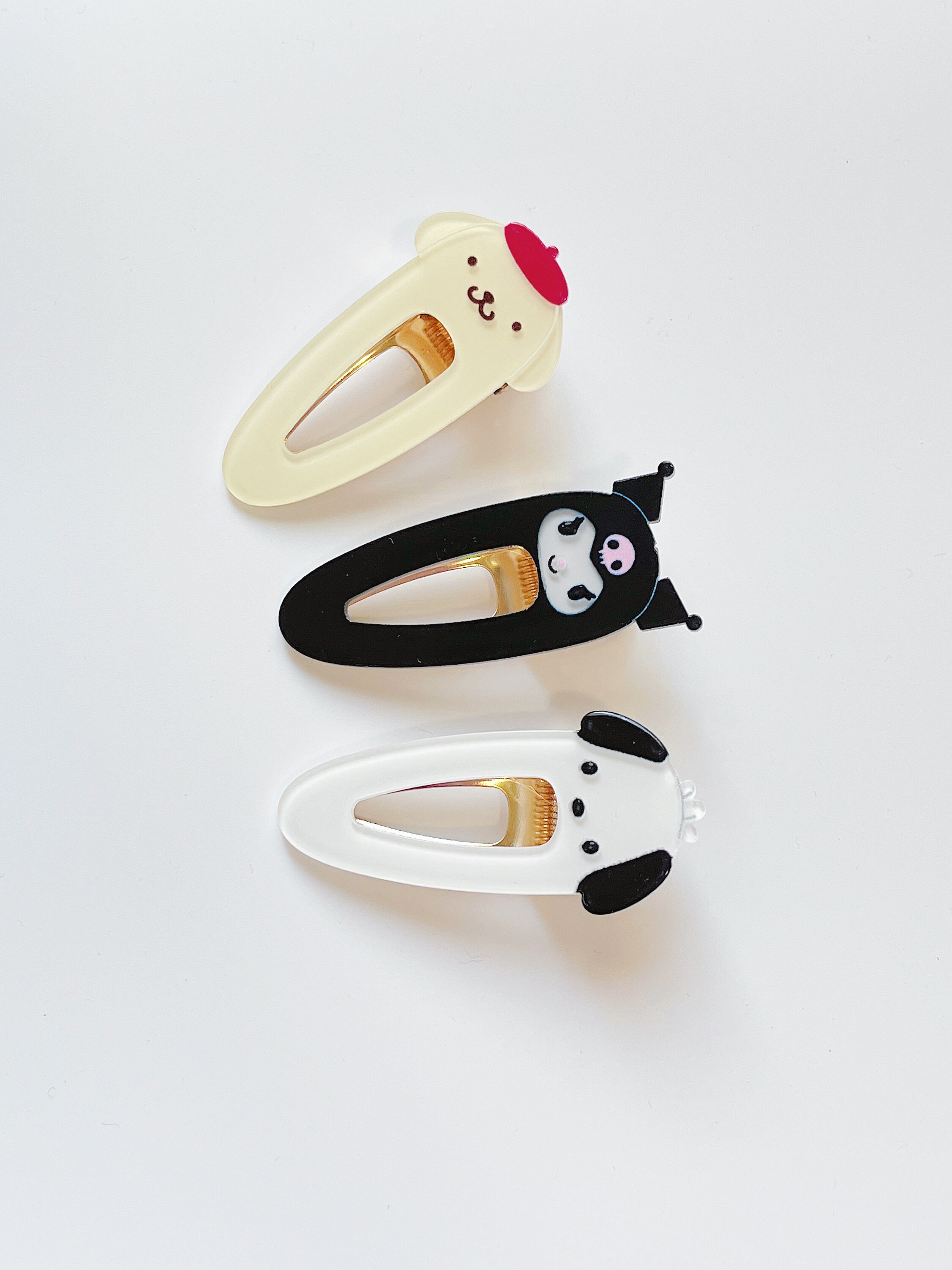 Sanrio Hair Clips Cute Barrettes Japanese Cartoon Hair - Etsy