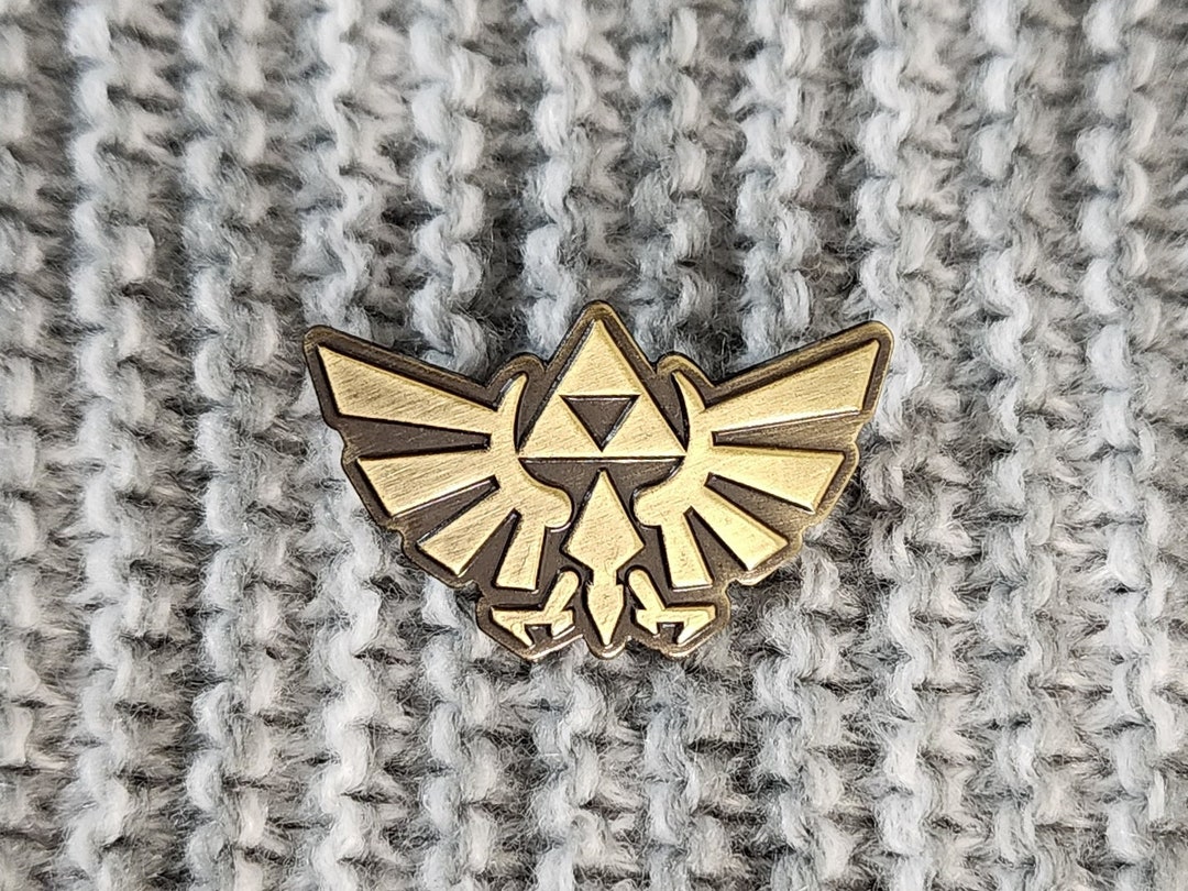 Legend of Zelda Triforce - Metal Lapel Pin - Etsy