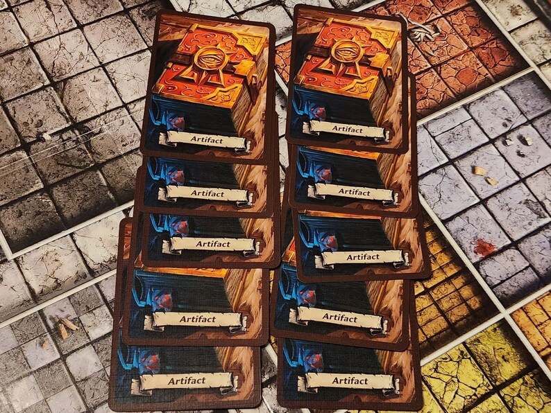 Frozen Horror Artifact Cards Heroquest Set of 10 - Etsy