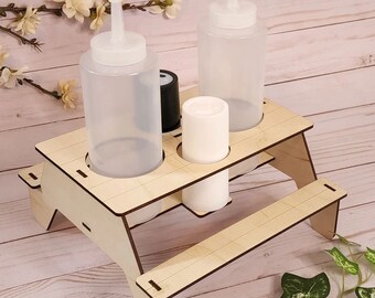 Picnic Table Condiment Caddy - Etsy