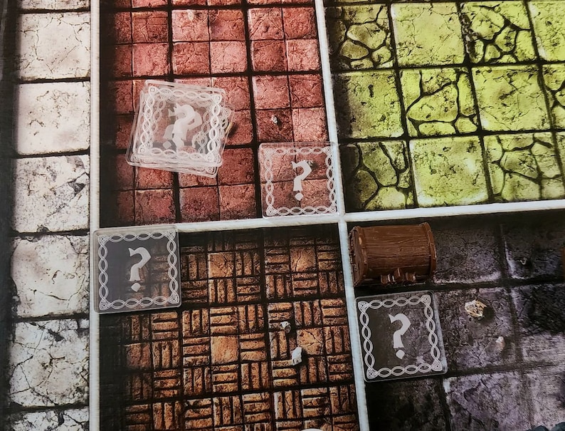 Trap Marker Tokens - for Use With Heroquest - Set of 10 - Etsy